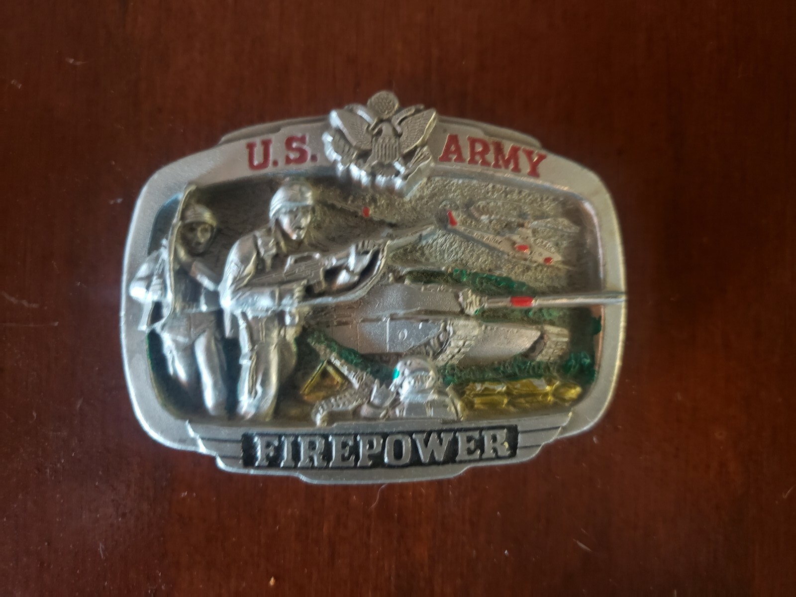US Army Belt Buckle - Gem
