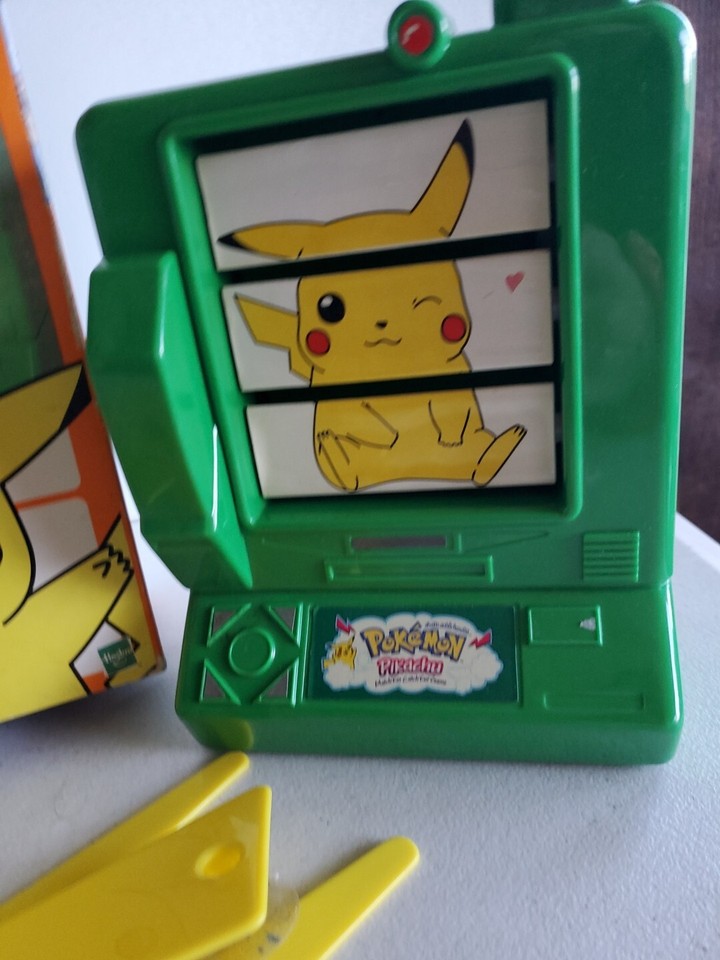 Pokemon Pikachu Match Catch Em Game Mix Up Machine Vintage 1999 90s MB ...