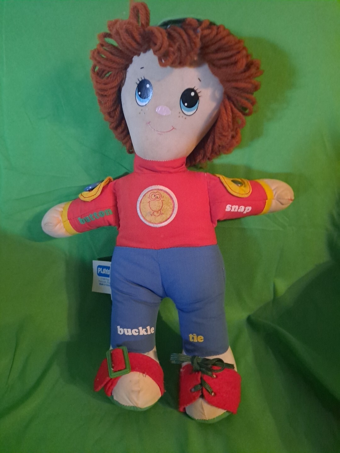 PLAYSKOOL 14" Dapper Dan Plush Childs Learning Doll- No Vest | eBay