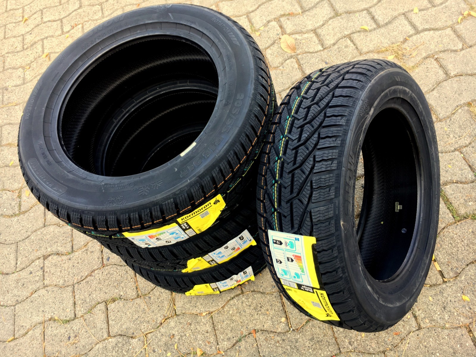 4x 205/55 R16 91T KORMORAN SNOW by Michelin Winterreifen Winter Reifen ...