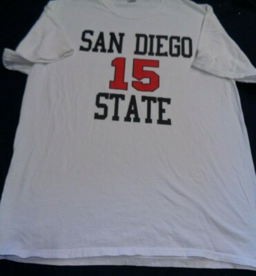 SAN DIEGO STATE SDSU AZTEC #15 KAWHI LEONARD RETIREMENT JERSEY SHIRT ...