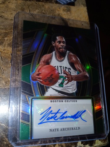 2023-24 Select Tiny Nate Archibald Auto SSS-NAT AUTOGRAPH Celtics Hall ...