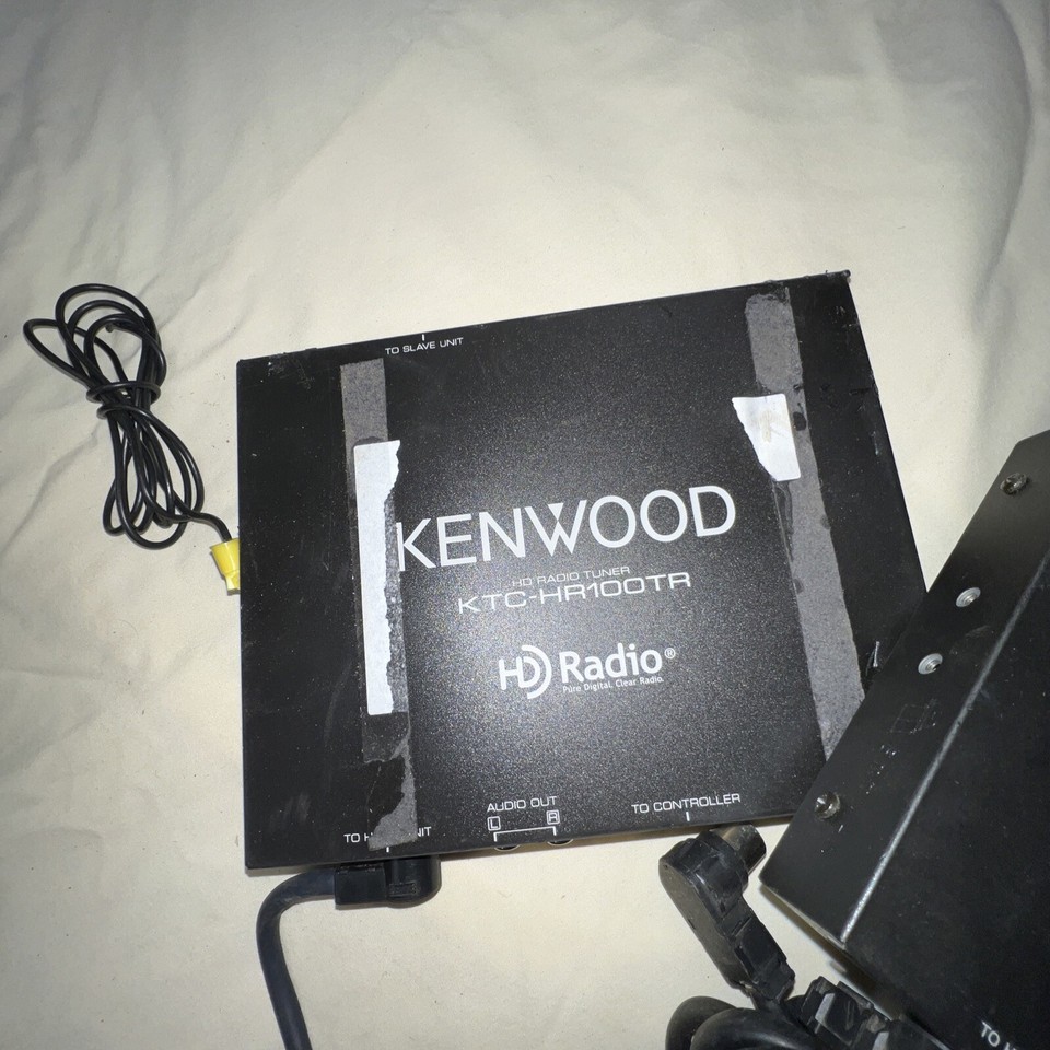 KENWOOD KTC-HR100 HD RADIO TUNER UNIT with Sirius Tuner KTC-SR902 With Cables | eBay