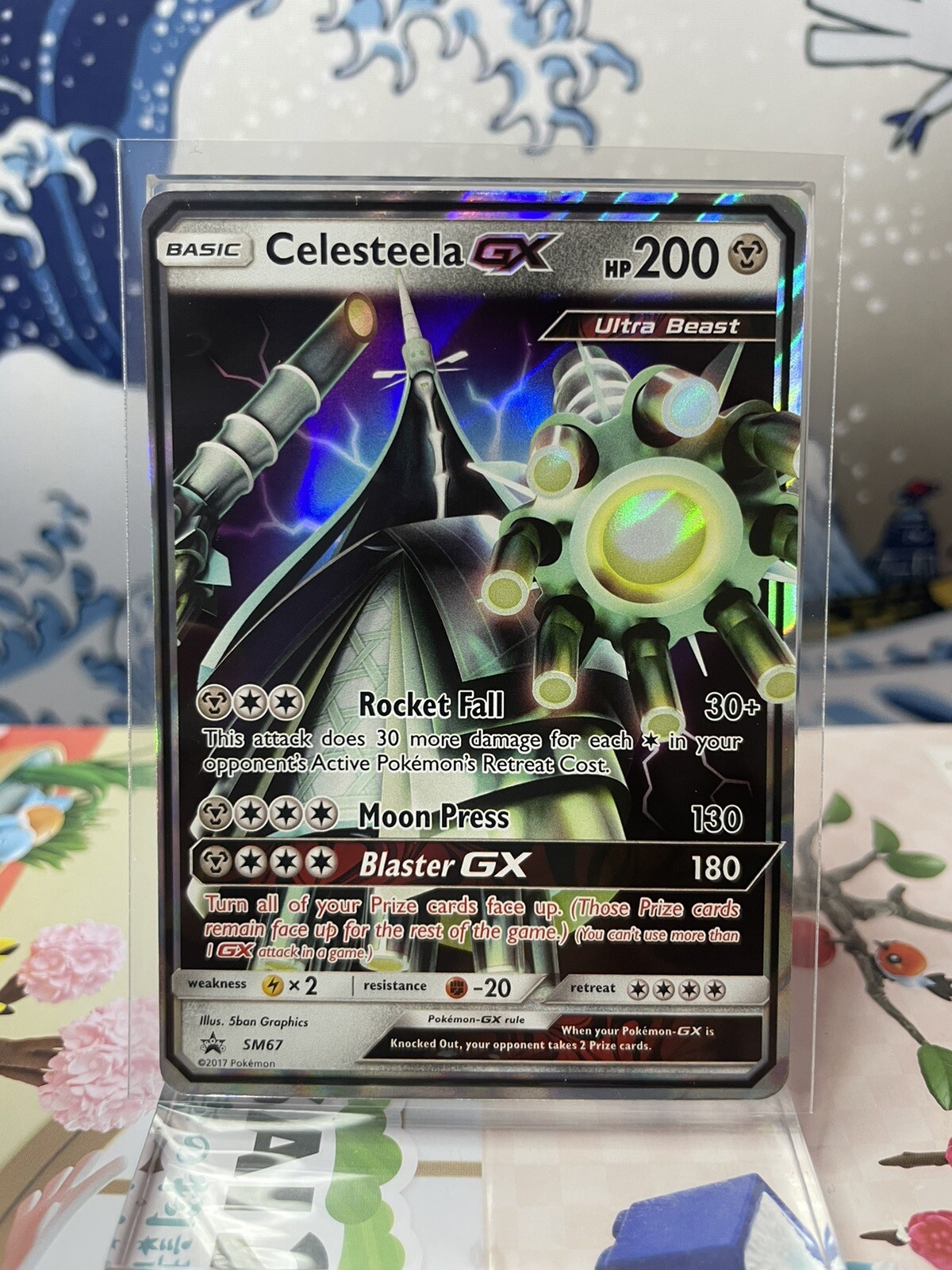 Pokémon TCG Celesteela GX - SM67 Sun & Moon SM67 Holo Promo Promo for ...