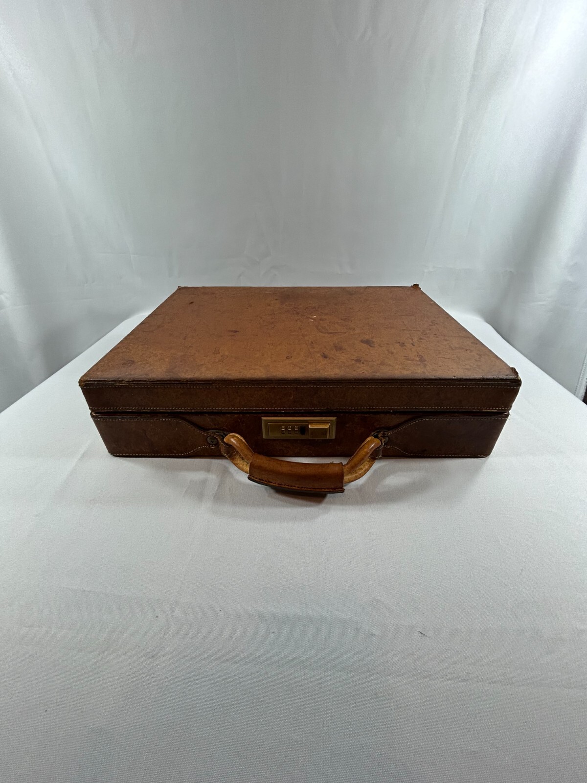 Hartmann Luggage Briefcase - Leather Hard Sided Case … - Gem