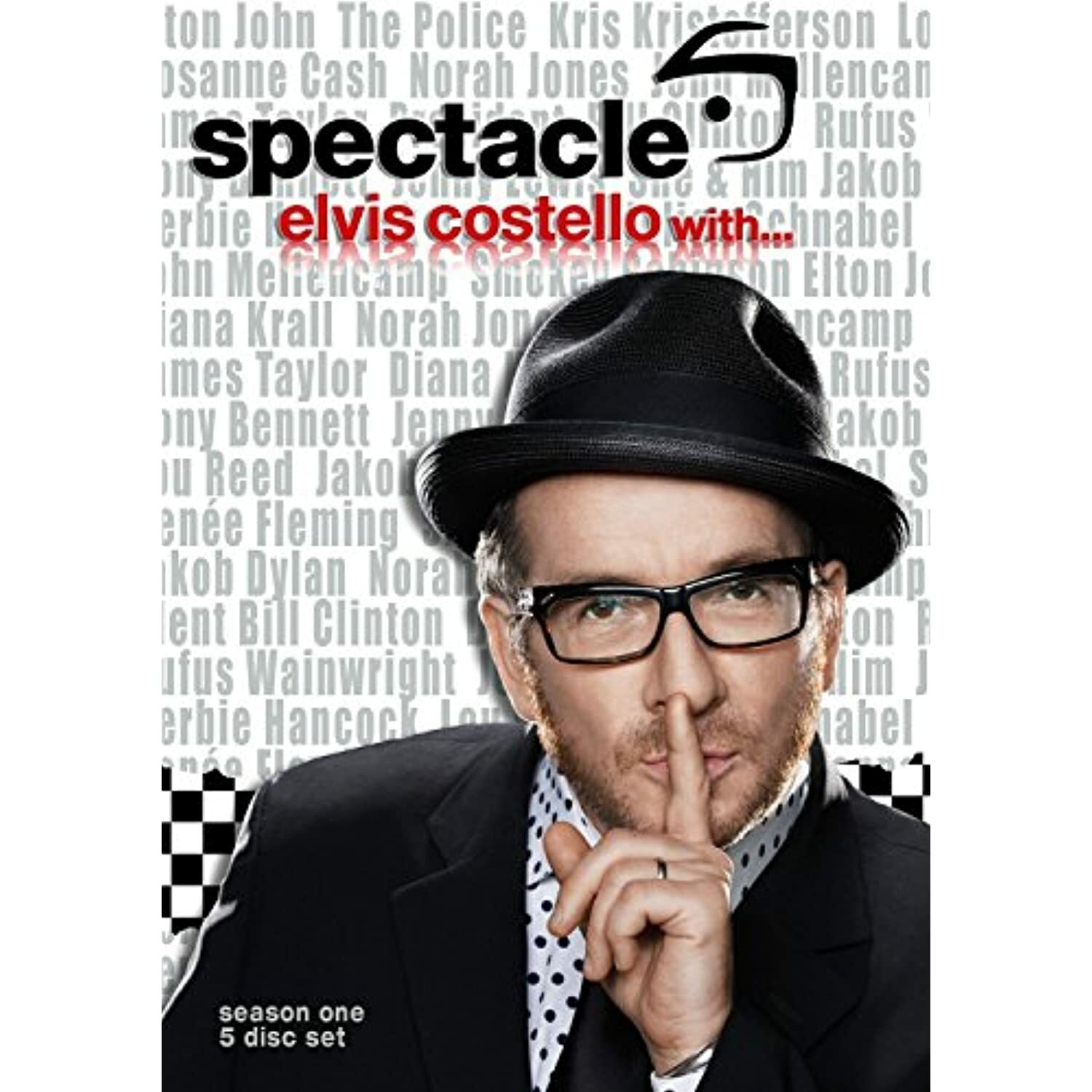 Spectacle: Elvis Costello With... - Season 1 (DVD, 2009, 4-Disc Set ...