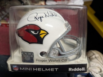 Roger Wherli Arizona Cardinals autographed signed mini helmet coa | eBay