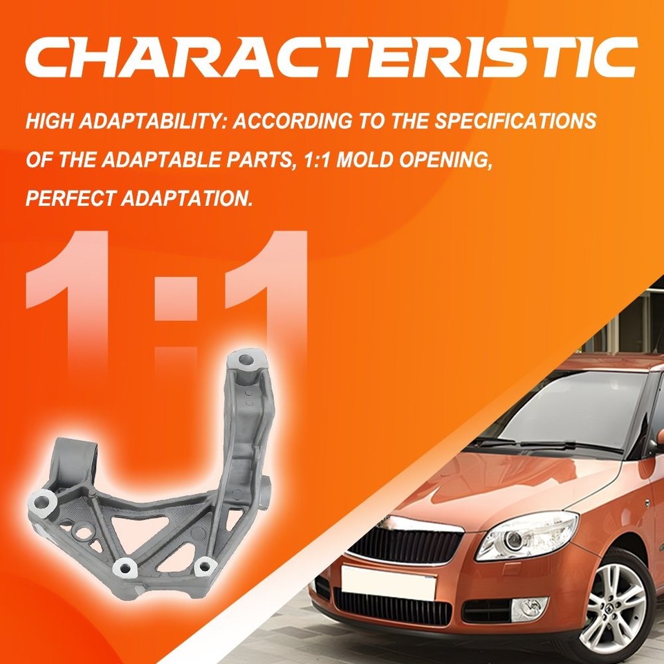 Front Left Wishbone Suspension Bracket Arm For Skoda Fabia VW Polo 9N ...