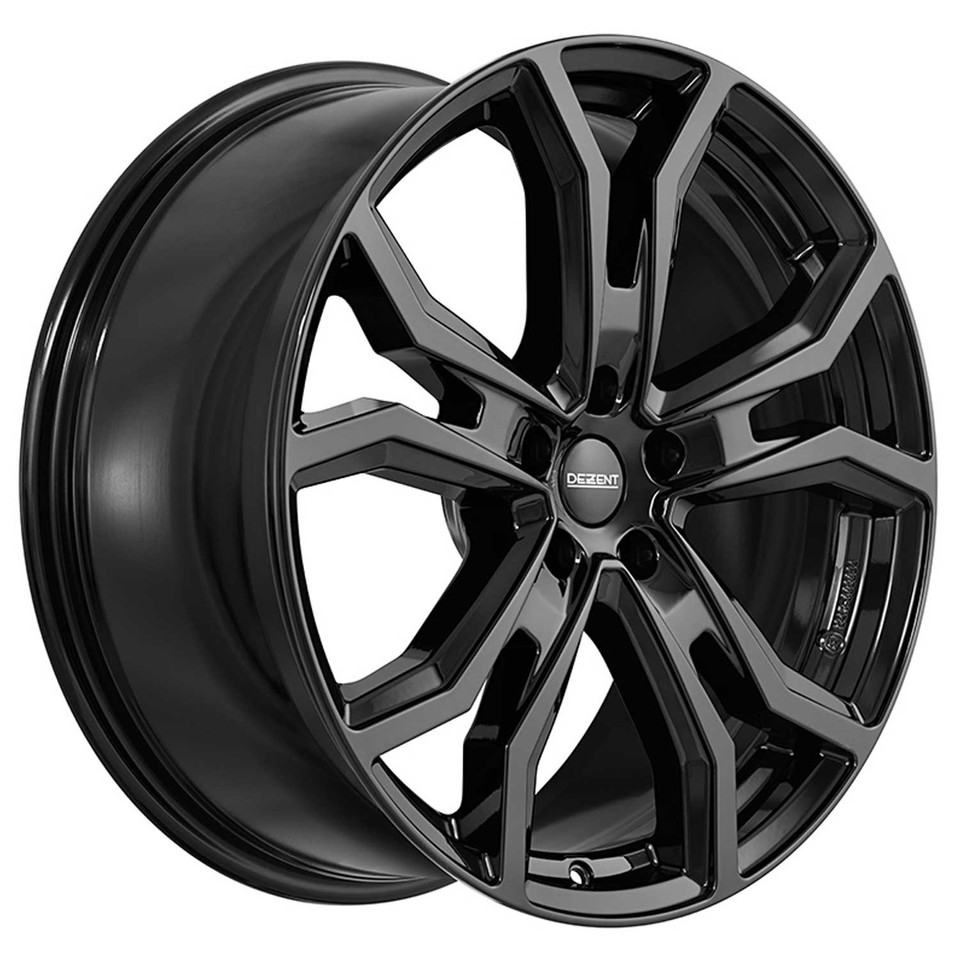 4 Dezent TV black wheels 9.0Jx20 5x108 for Polestar Polestar 2 20 Inch ...