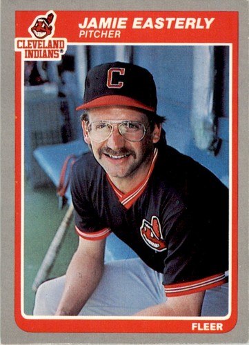 1985 Fleer Jamie Easterly . Cleveland Indians #445 | eBay