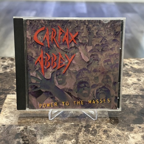 Carfax Abbey Cd POWER TO THE MASSES Darkwave Gothic Rare | eBay