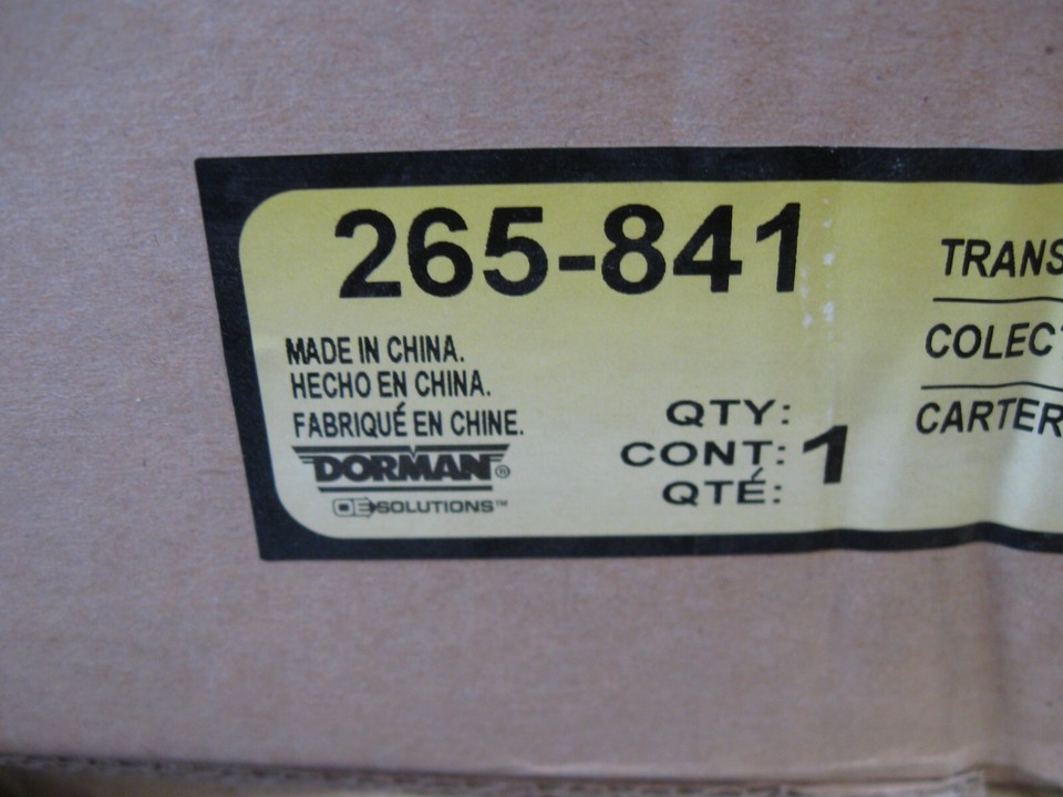 Dorman 265-841 6 Speed 09M Auto Transmission Oil Pan Volkswagen Audi ...