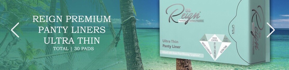 Ultra Thin Panty Liners Natural Reign Sanitary Pads | eBay