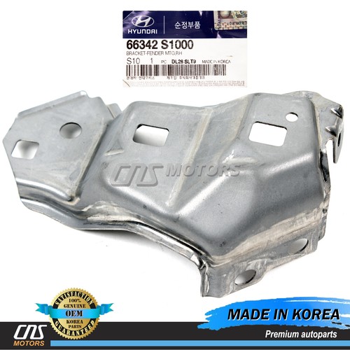 ⭐OEM⭐ Front Bumper Fender Bracket RIGHT for 19-20 Hyundai Santa Fe ...
