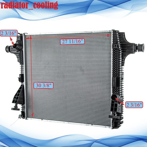 Aluminum Core Radiator Fits Ford F250 F350 Super Duty 6.2L V8 FLEX AT ...
