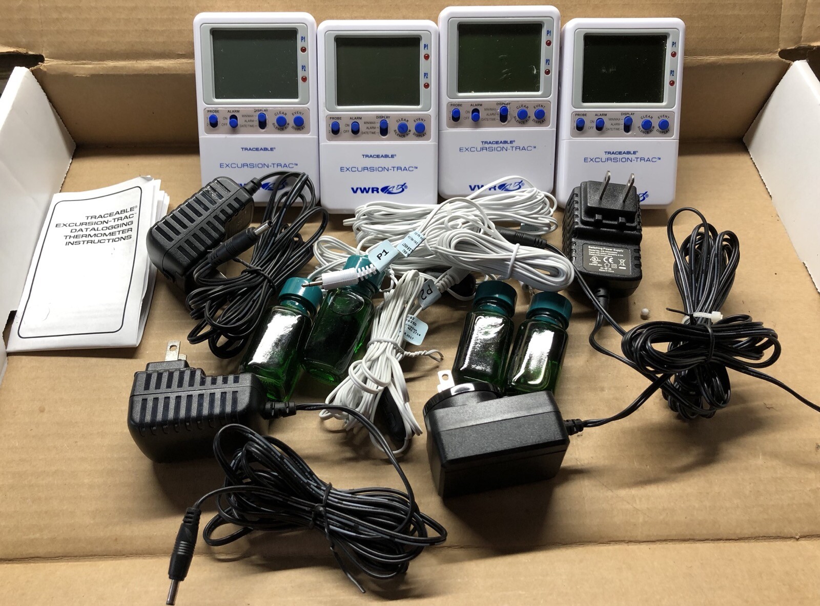 VWR Excursion-Trac Temperature Datalogging Refrigerator/Freezer w/Alarm ...