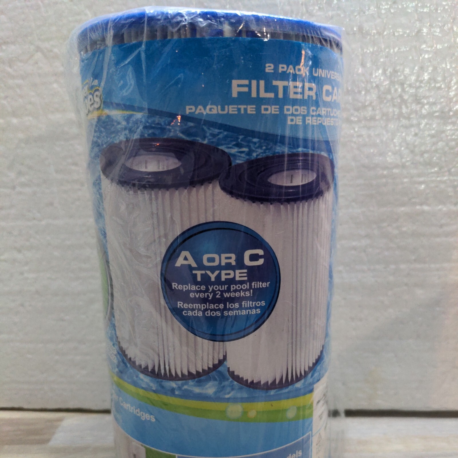 One Above Ground Intex A or C Replacement Filter Cartridge GSG-A/C-1 ...