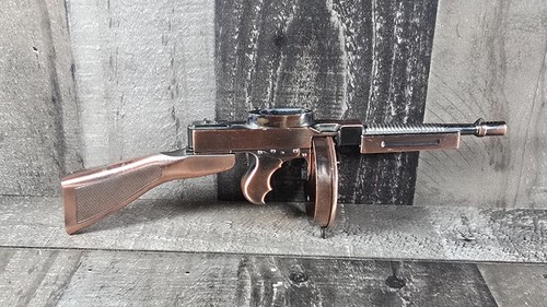 Vintage Thompson Tommy Machine Gun Table Lighter – Incomplete Parts ...