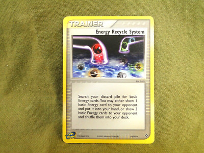 Pokemon Trading Card - EX Dragon: Energy Recycle System 84/97 | eBay