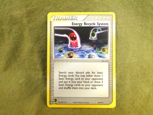 Pokemon Trading Card - EX Dragon: Energy Recycle System 84/97 | eBay