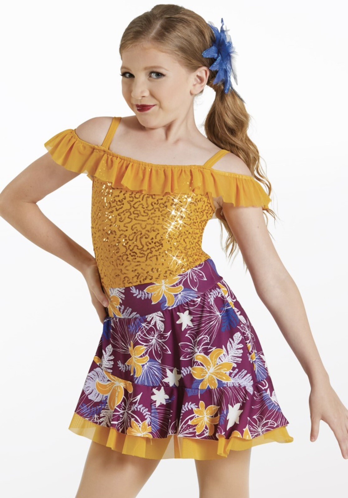 Weissman Dance Costume Copacabana 11867 Intermediate … - Gem