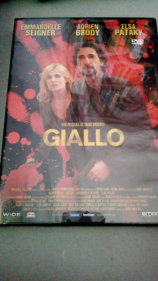 DVD " Giallo " Scellé Dario Argento Adrien Brody Elsa Pataky Emmanuelle ...