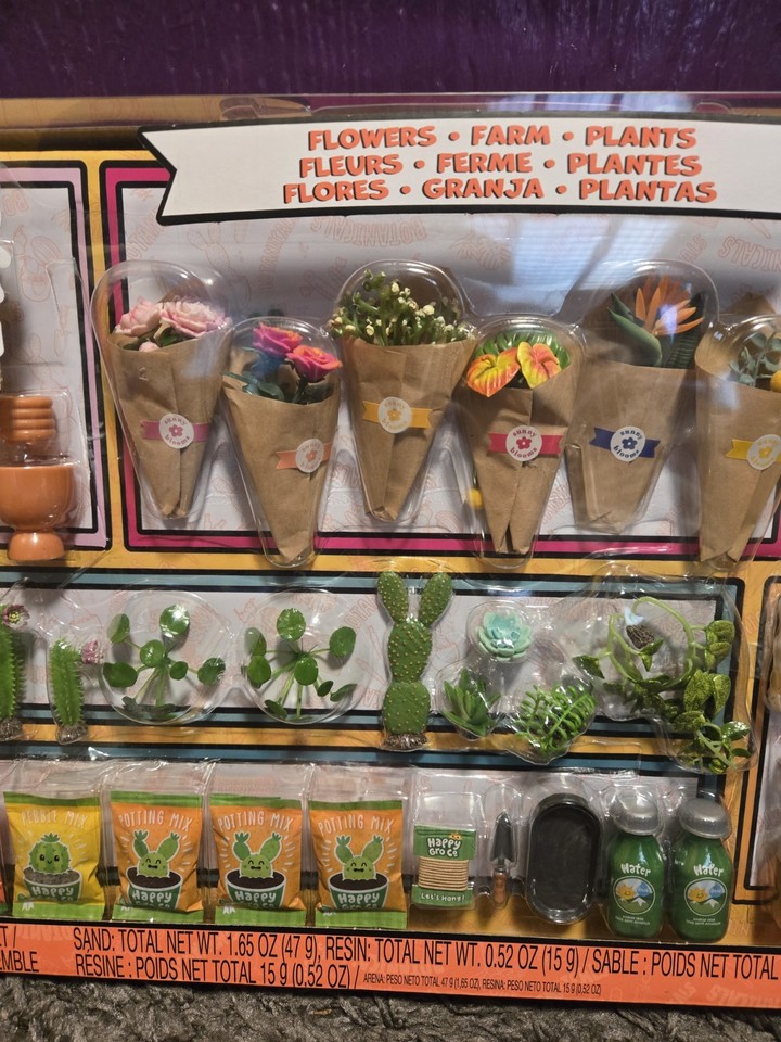 Miniverse Botanicals Deluxe Set 60+ Pieces Brand New | eBay