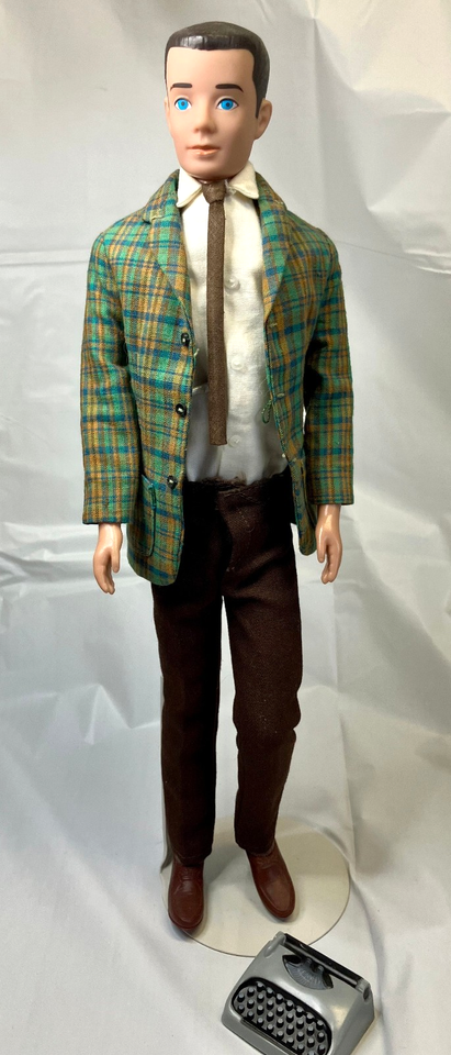 Vtg Barbie KEN #1416 College Student EC+/Complete (1965) **DOLL NOT ...