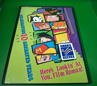 Film Roman Cartoons Framed Print Ad 1994 8.5x11 | eBay