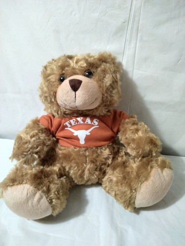 Plushland Plush Toy Texas Soft Stuffed Beanie Mascot Longhorn Bear 11 ...