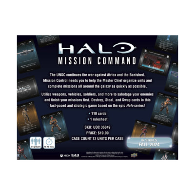 Upper Deck Halo: Mission Command a Halo Pocket Game | eBay
