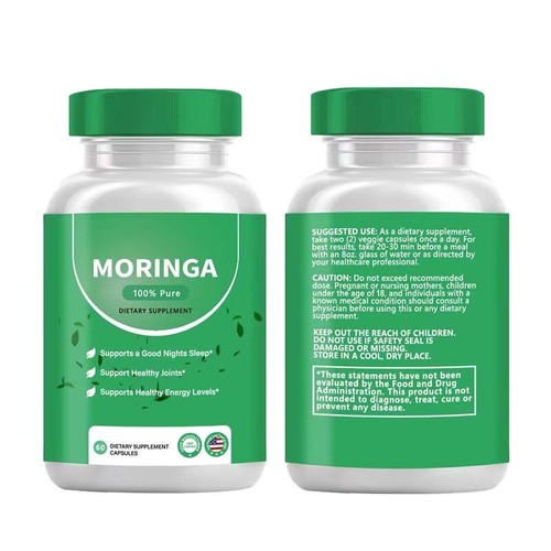 Rosabella Moringa Powder Capsules-60 Capsules Rich Nutritional Valu ...