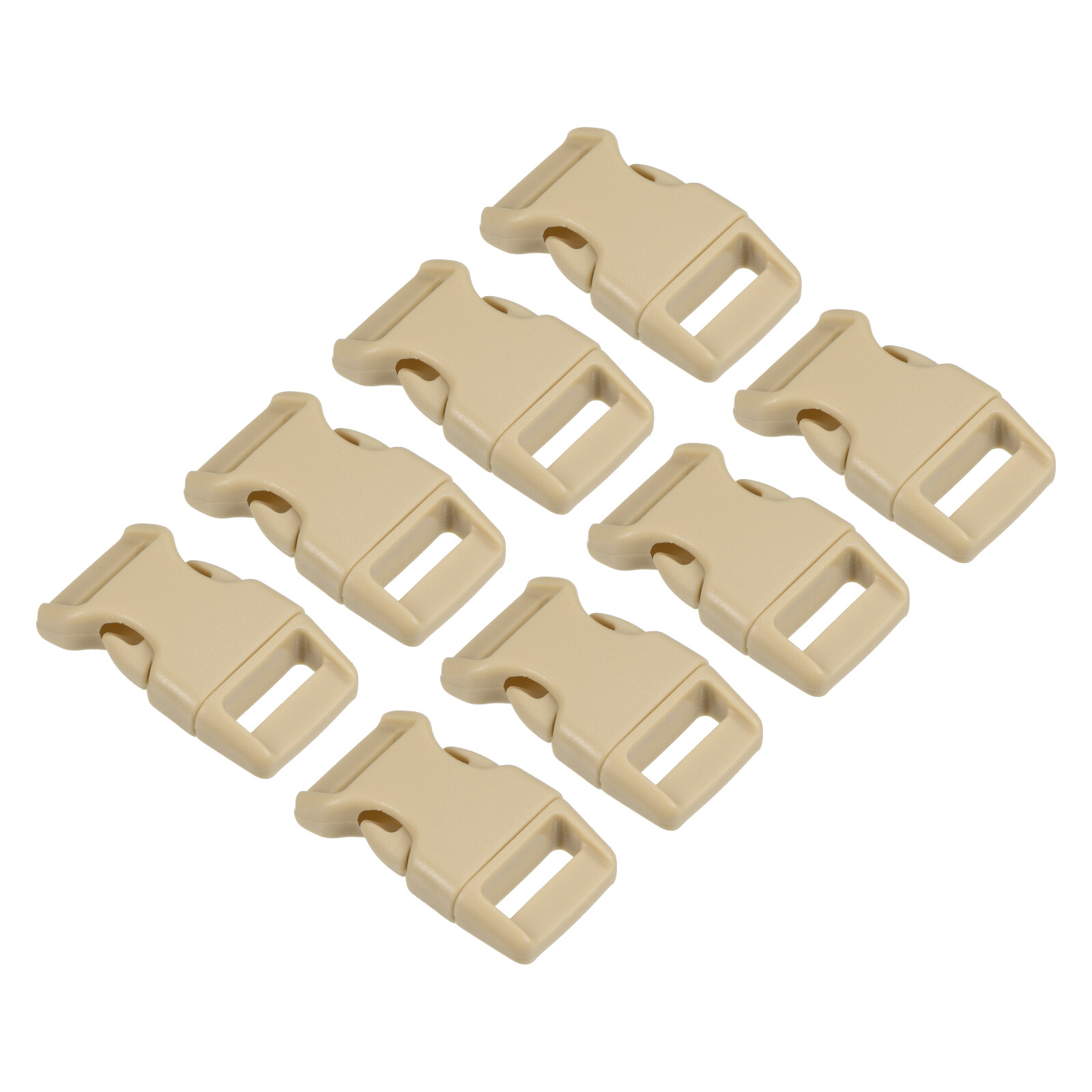 Plastic Buckles 8 Pack Quick Side Release Clips Ochre 16mm | eBay