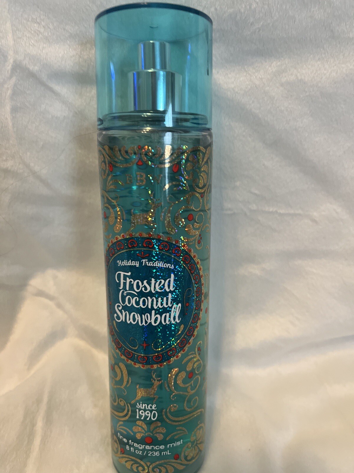 BATH AND BODY WORKS FROSTED COCONUT SNOWBALL BODY MIST - 8 FL OZ NEW ...