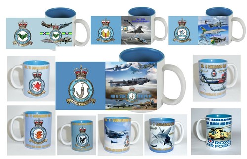Royal Air Force Mugs All Squadrons RAF Mug | eBay UK