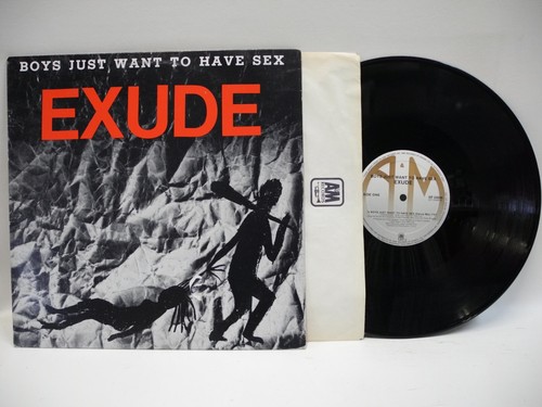 EXUDE - BOYS JUST WANT TO HAVE SEX - 1984 NEAR MINT CANADA VINYL LP ...