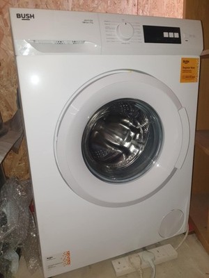 Bush WMT0712EW 7kg 1200 Spin Washing Machine White | eBay UK