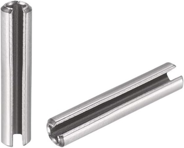 Slotted Spring Pin - M2 x 8mm 304 Stainless Steel Split Spring Roll ...
