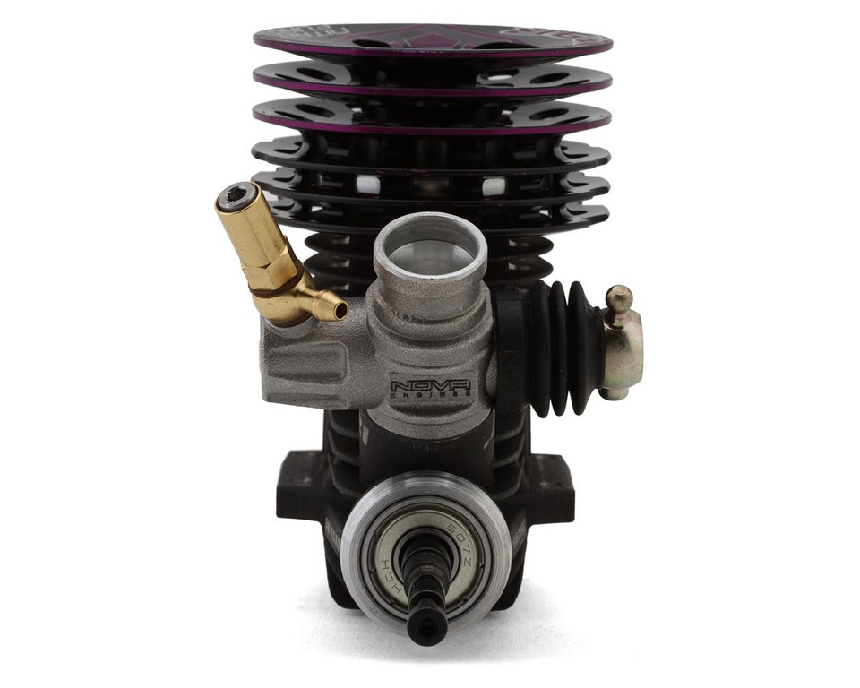 Nova Engines X9R .21 (3.5cc) 9-Port On-Road Nitro Engine (DLC Shaft ...