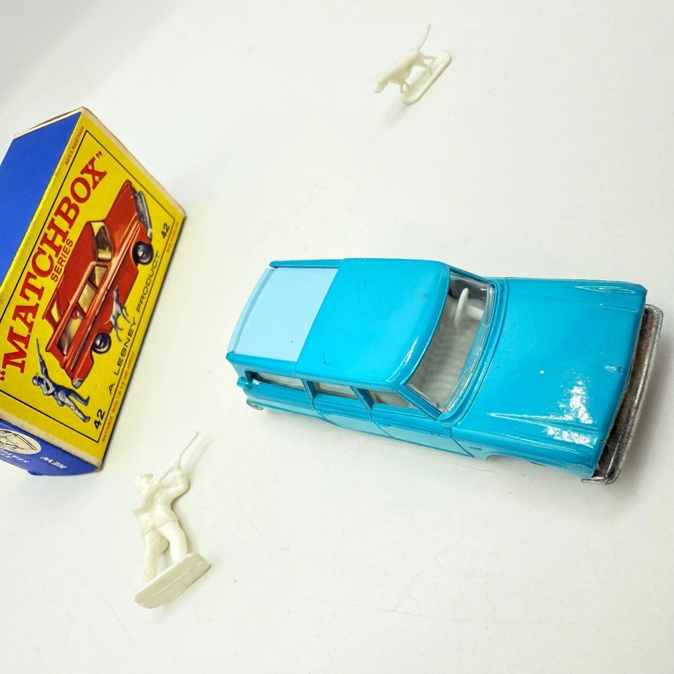 Matchbox Lesney 42b Studebaker Lark Wagonaire With Figures | eBay