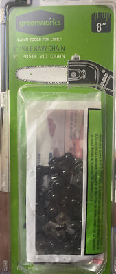 Greenworks 8-Inch Replacement Pole Saw Chain 29072 | eBay