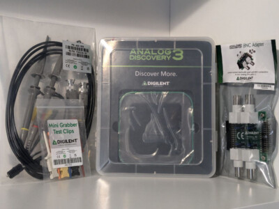Analog Discovery 3 Pro Bundle (471-060) - USB Oscilloscope & Logic ...