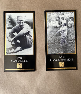 1941 Craig Wood 1993 Grand Slam Ventures Card The Masters Collection | eBay