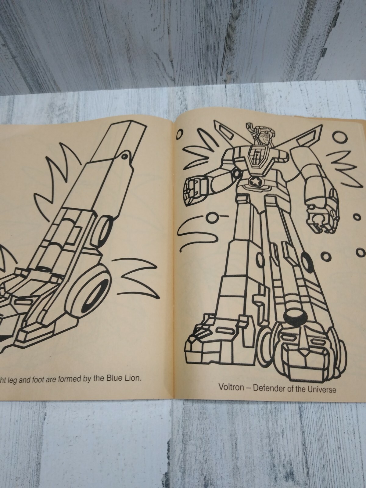 Voltron Lions Coloring Pages