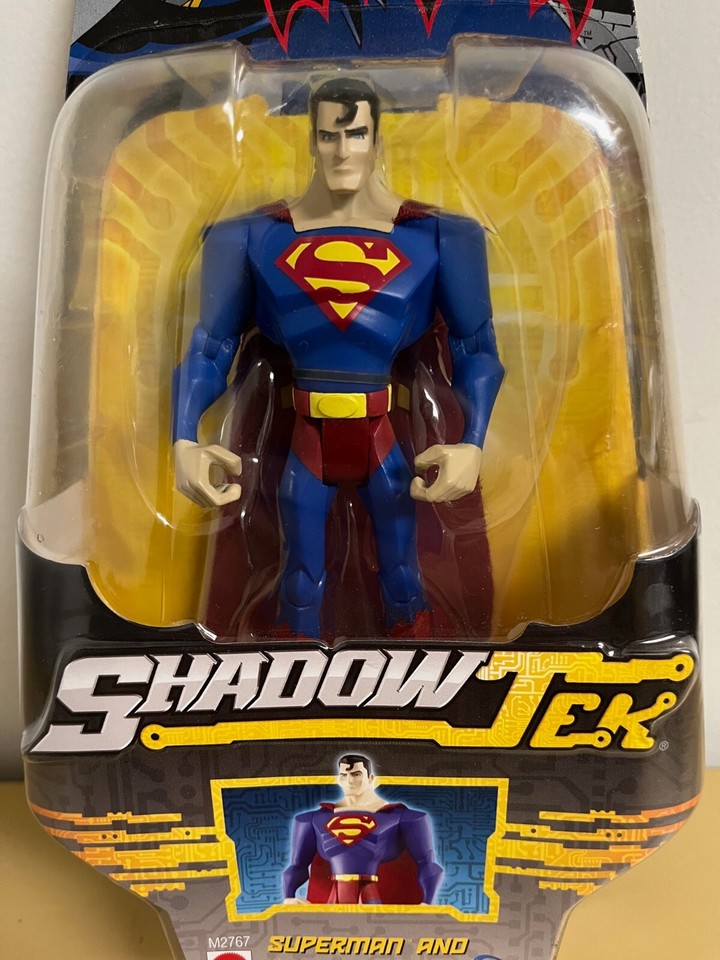 The Batman - Shadow Tek - Superman and Clark Kent Action Figure, NEW ...