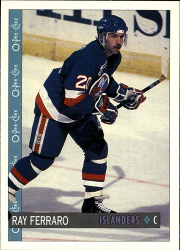 1992-93 O-Pee-Chee Islanders Hockey Card #42 Ray Ferraro | eBay