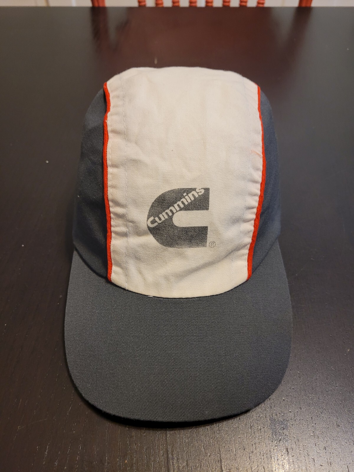Vintage Cummins Diesel Engine Hat Blue White Red Adju… - Gem
