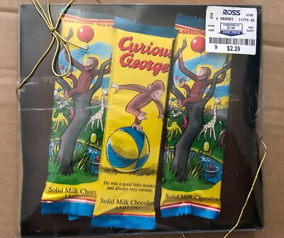 Vintage Curious George Chocolate Bars (3 Bars) For Collection Only! | eBay