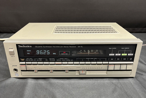 Technics SA-5L Stereo Receiver Hi-Fi Separate Phono Amplifier Made In ...