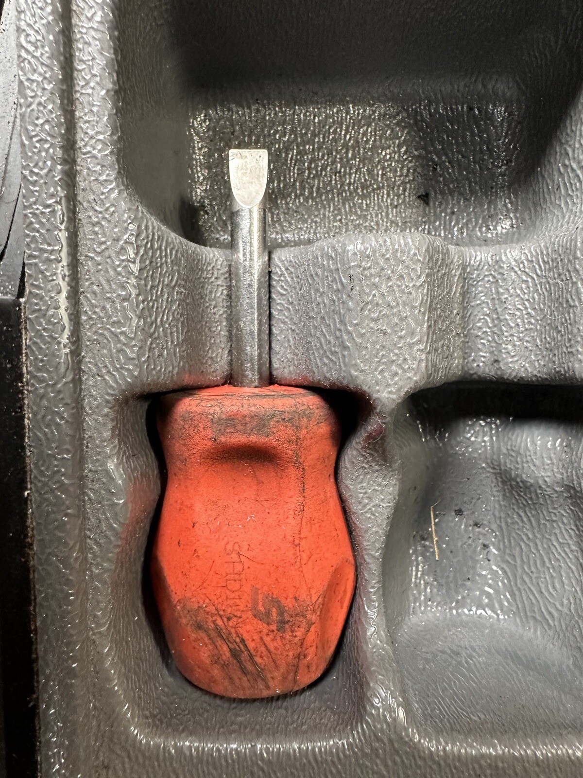 Snap-on 8 Piece Soft Grip Combination Screwdriver Set - Orange ...